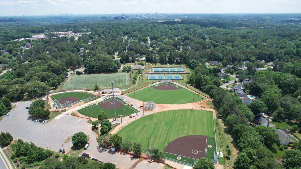 Terrell Mill Park, Baseball & Softball Fields – Advanced Sports Group